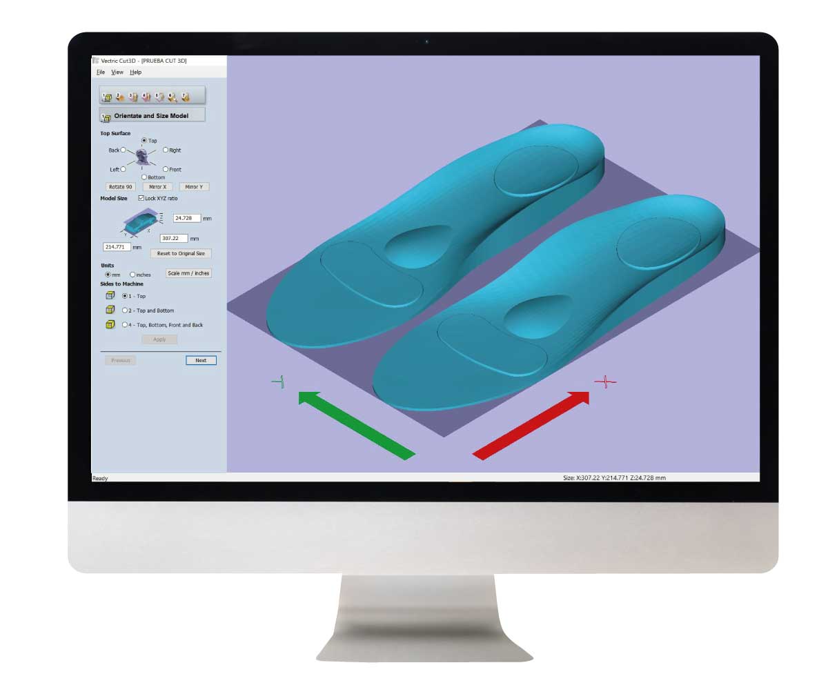 System 3D CAD/CAM for orthopaedic insoles | Flexor Technology