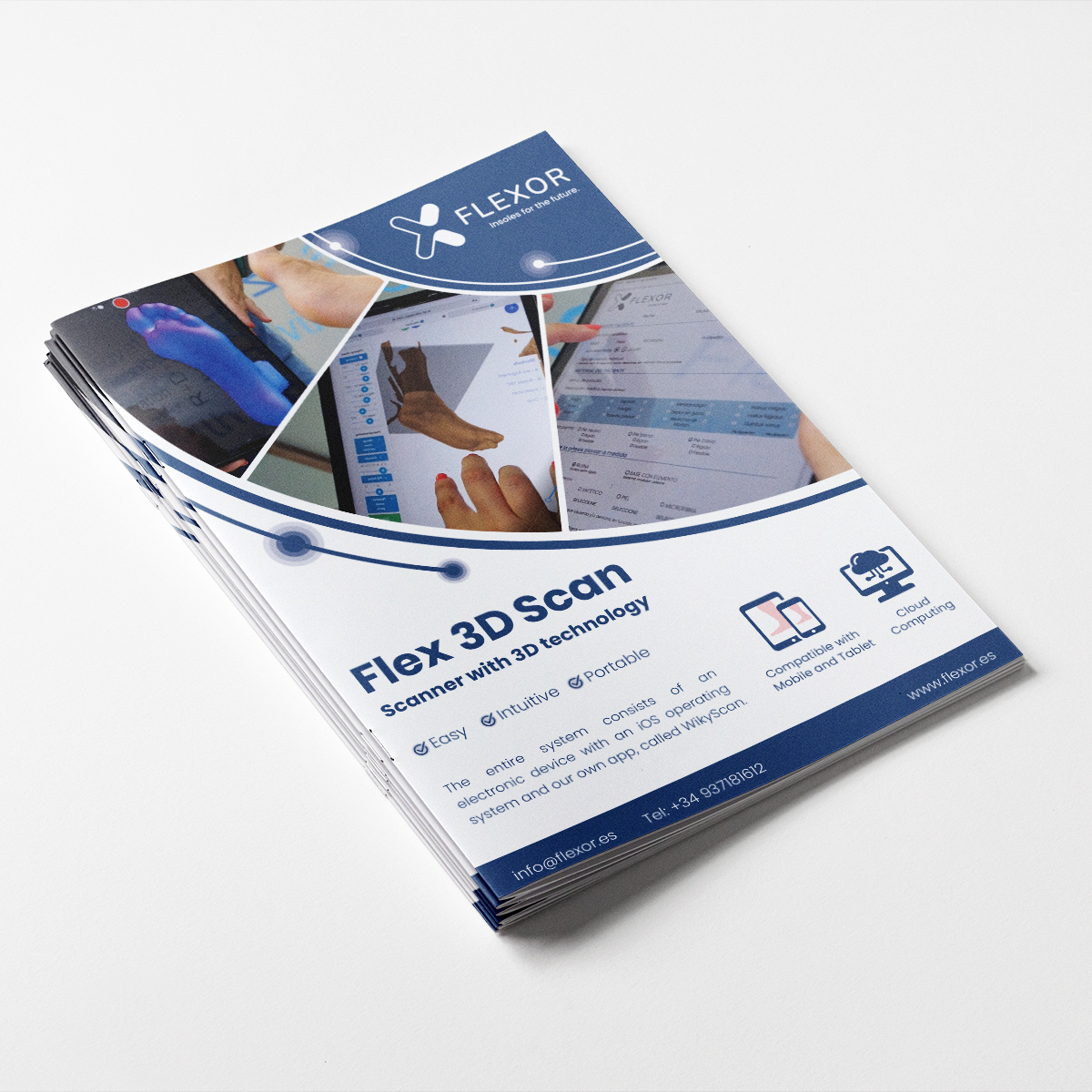 System 3D CAD/CAM for orthopaedic insoles | Flexor Technology